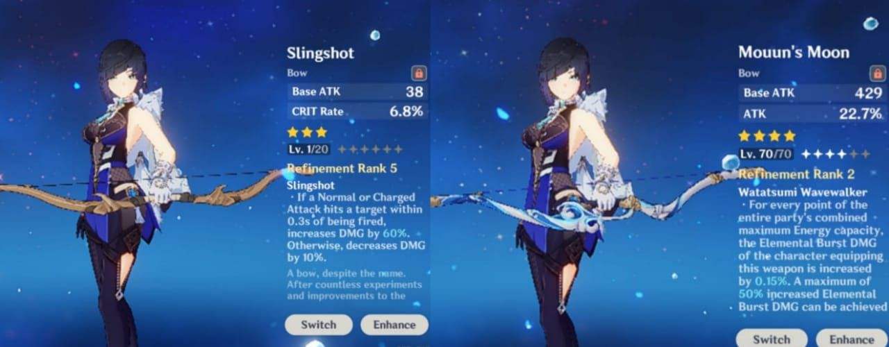 Yelan weapon and question for mains Genshin Impact | HoYoLAB