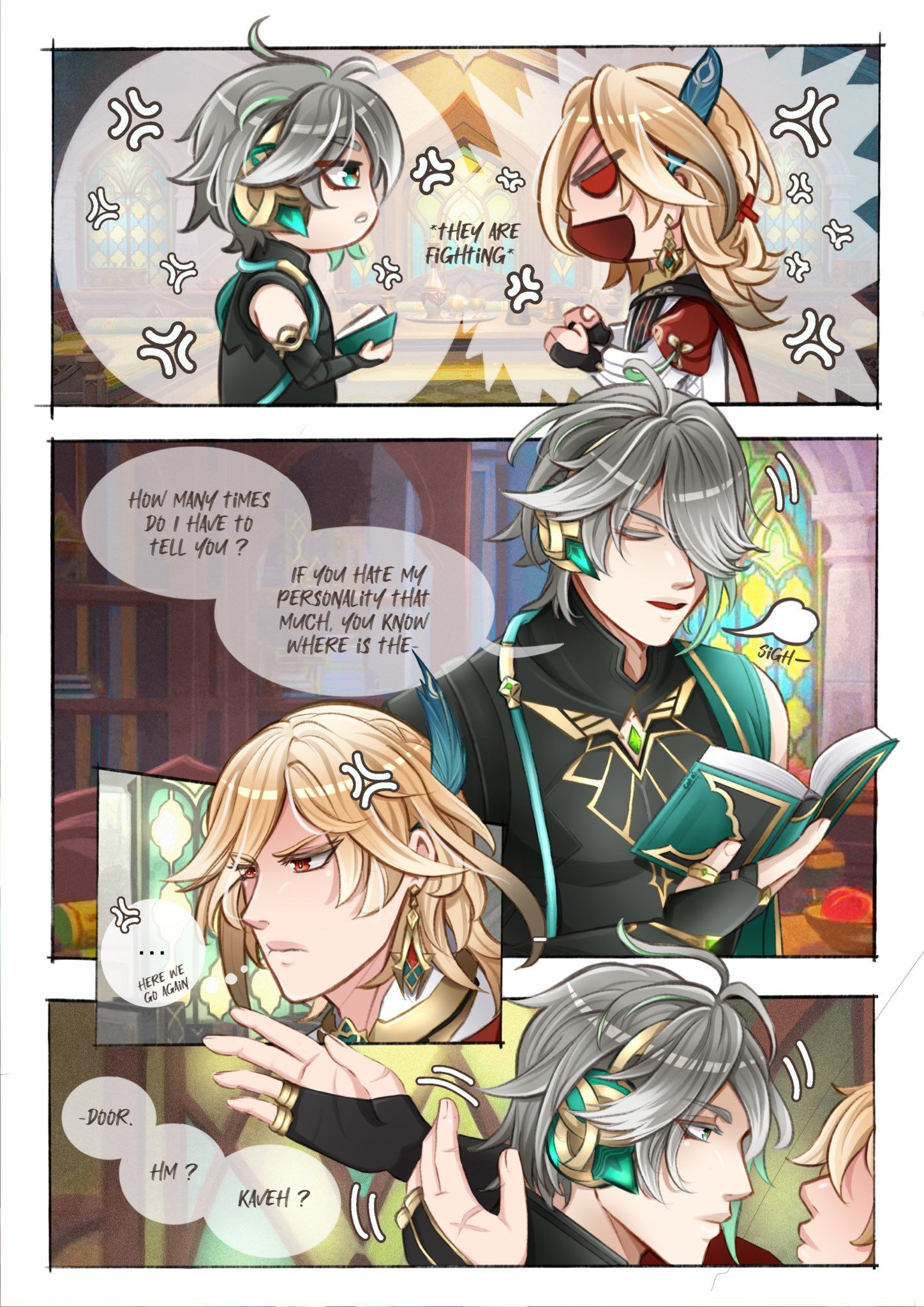 "I love you" "I love you too" kavetham / haikaveh Genshin Impact | HoYoLAB