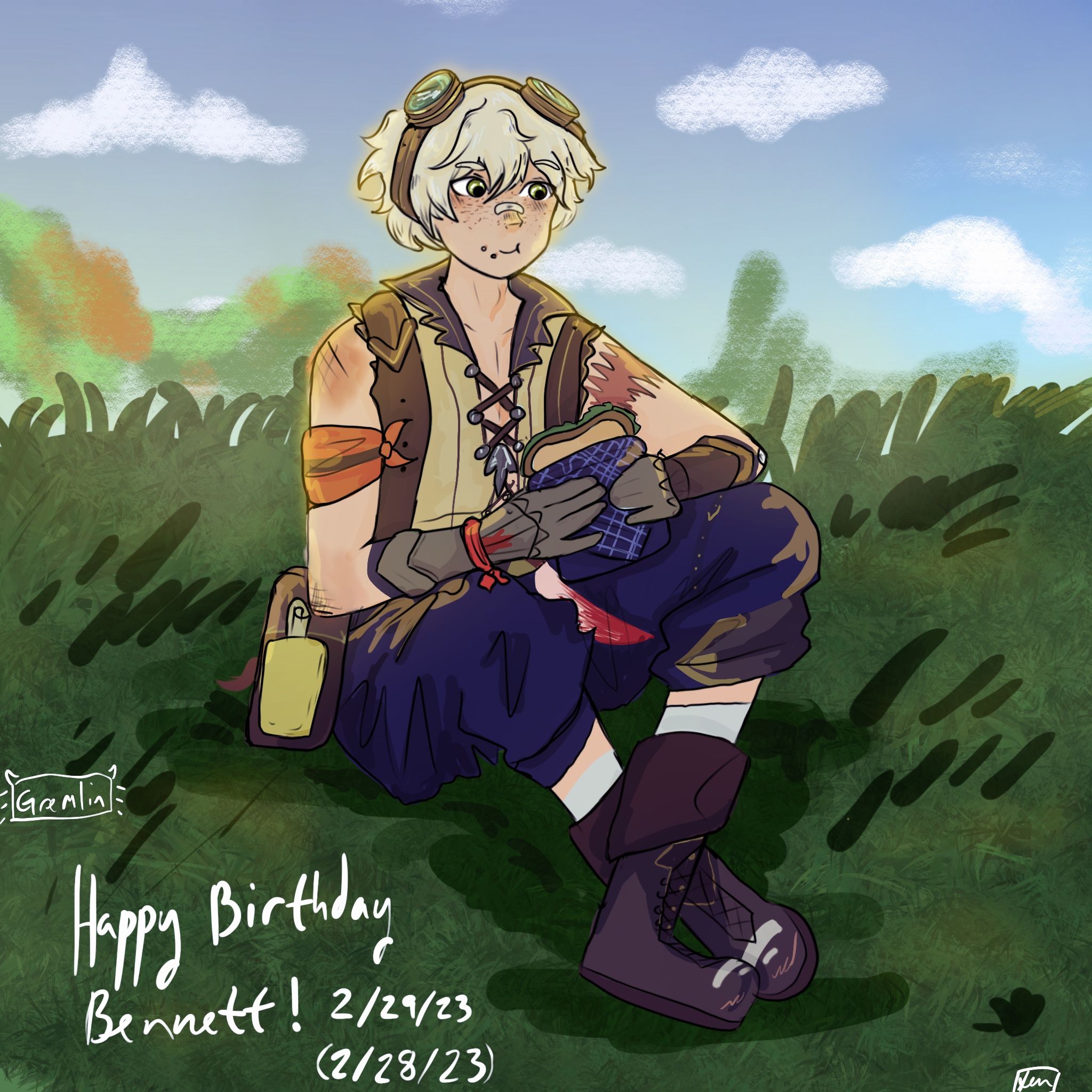 Happy birthday Bennett! Genshin Impact | HoYoLAB