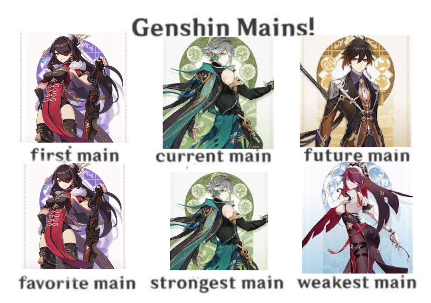 Genshin mains~ Genshin Impact | HoYoLAB