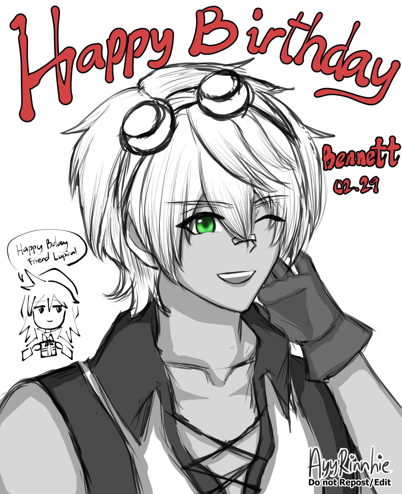 Happy Birthday Bennett! Genshin Impact | HoYoLAB