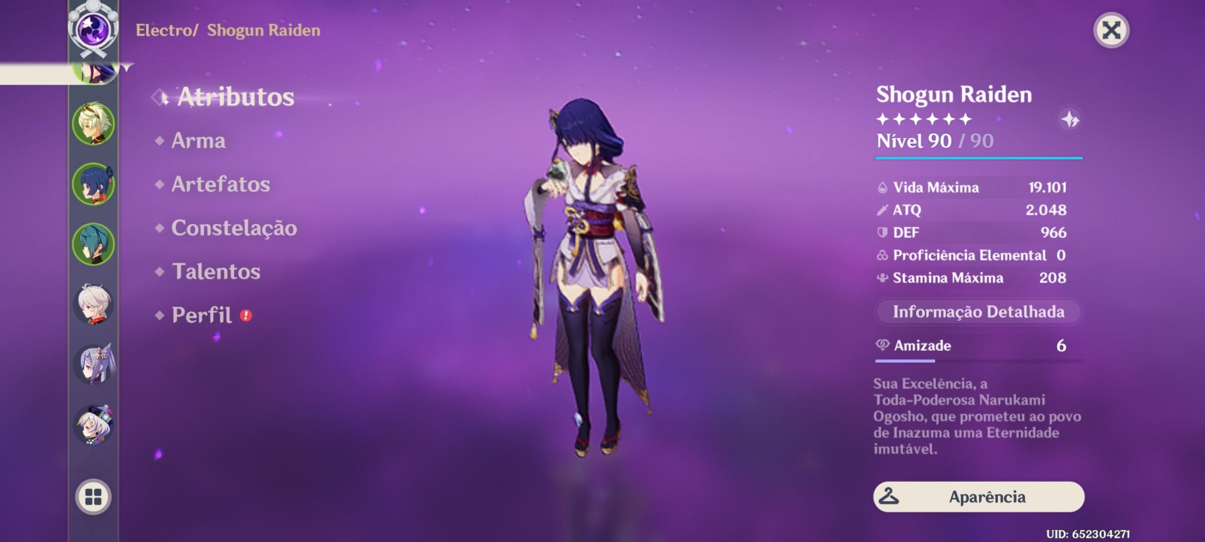 o que eu posso melhorar na minha Raiden? | HoYoLAB