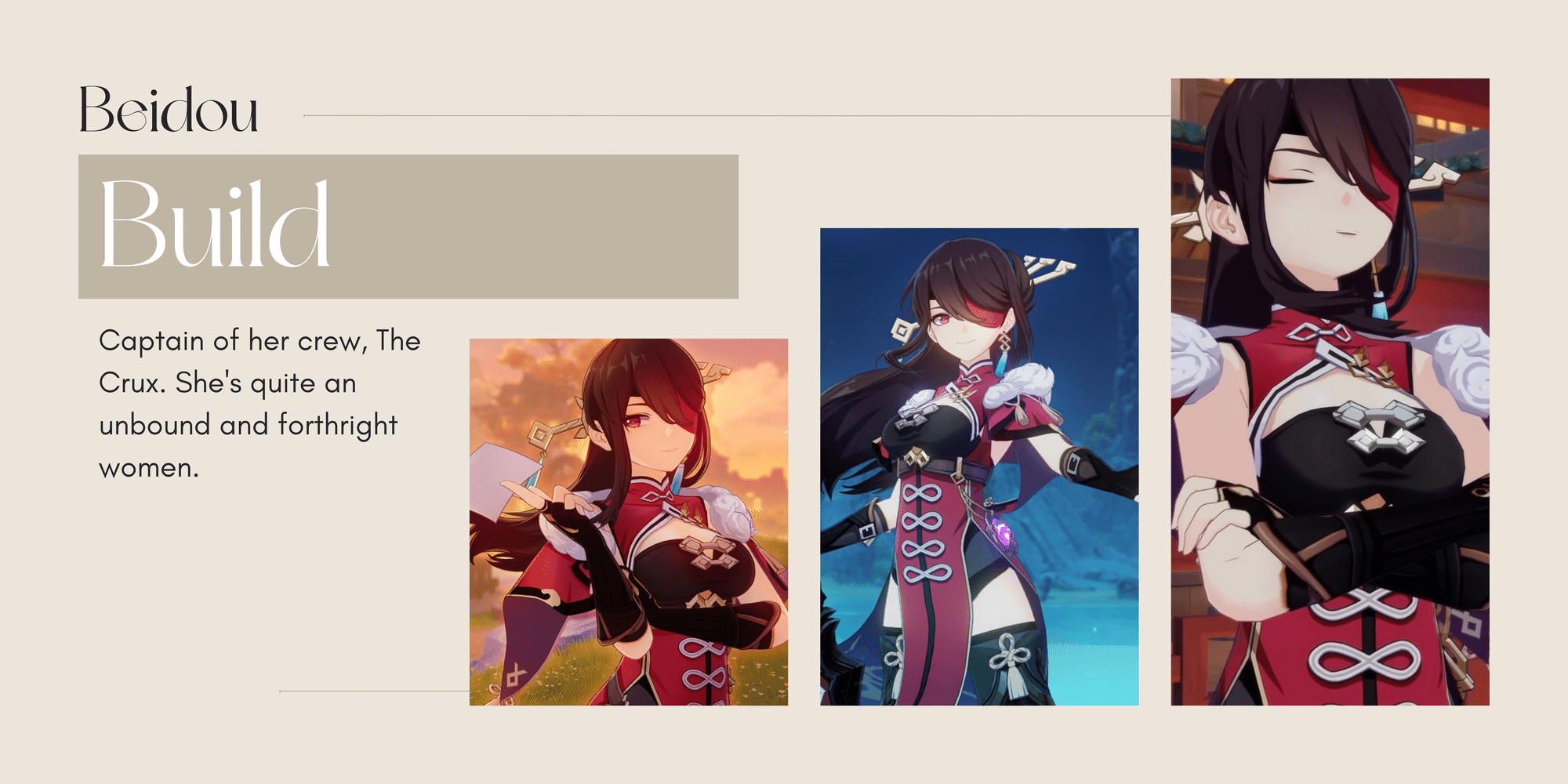 Beidou Build Genshin Impact | HoYoLAB