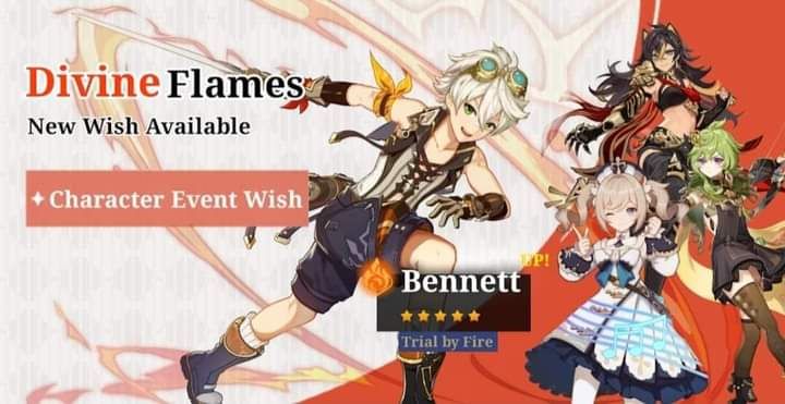 arconte pyro/amamos Dehya e o Bennett Genshin Impact | HoYoLAB