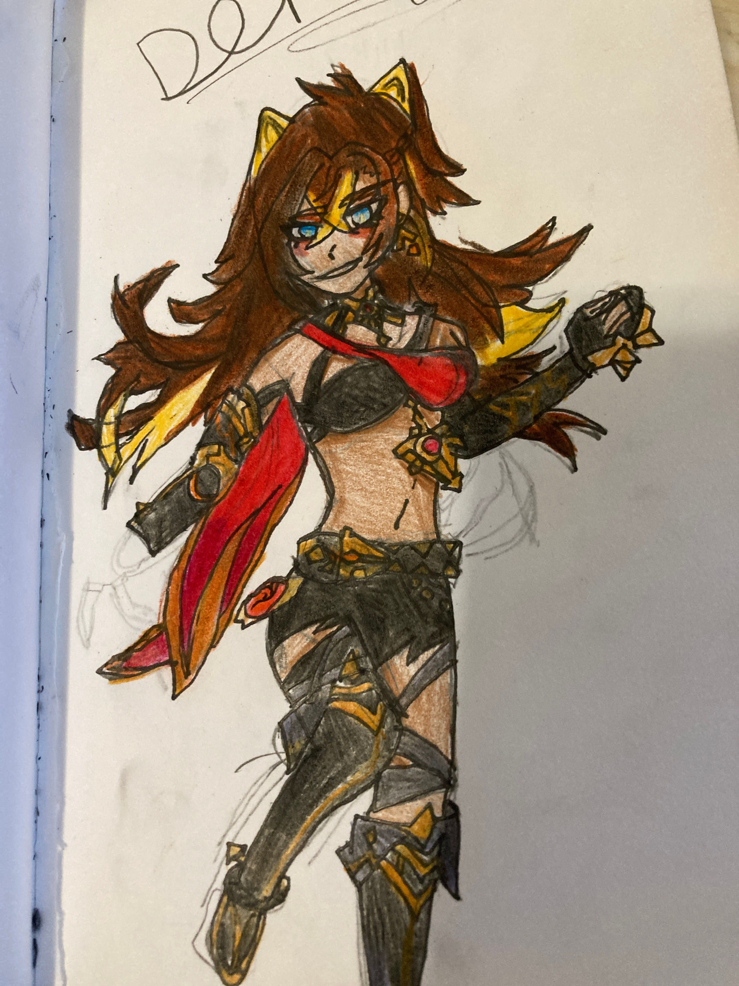 Dehya drawing ♡ Genshin Impact | HoYoLAB