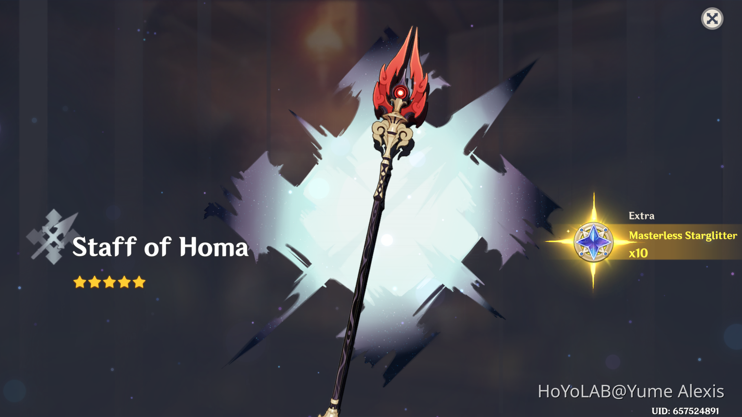 I got Hu Tao weapon at 55 pity!! Genshin Impact | HoYoLAB