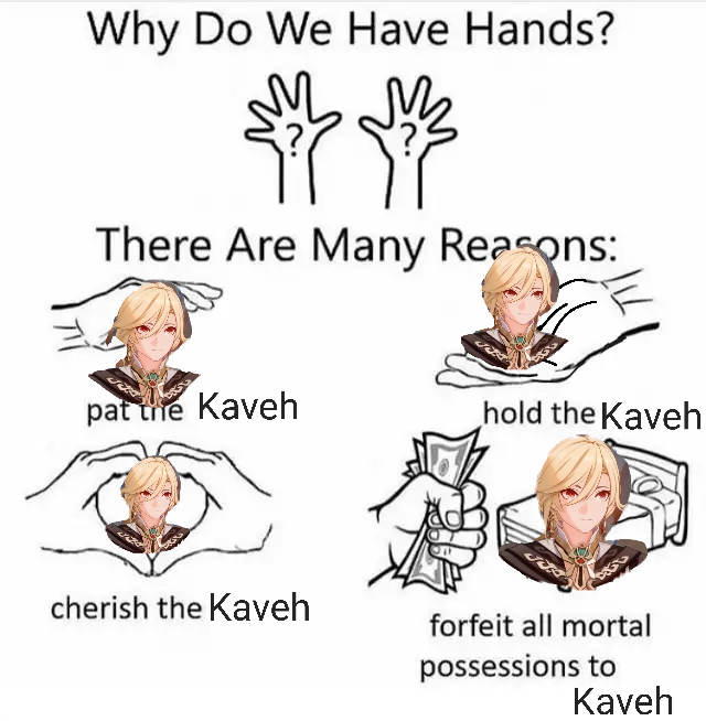 I feel so bad about Kaveh (reason in pic description) Genshin Impact ...