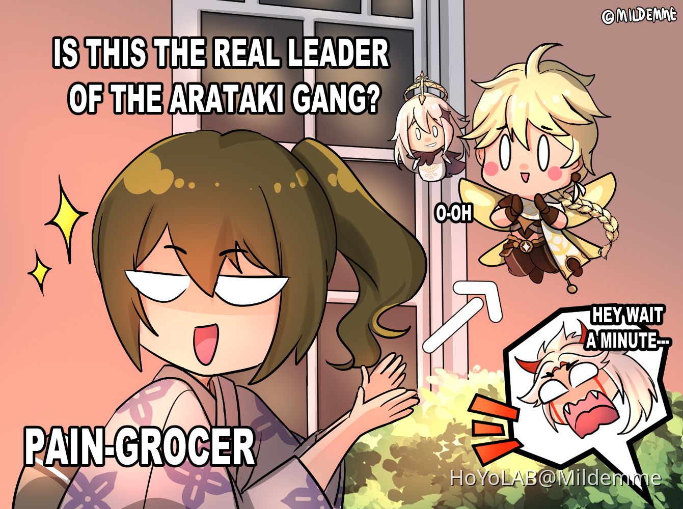 Pain Grocer: Hanakado's Hitman Genshin Impact | HoYoLAB