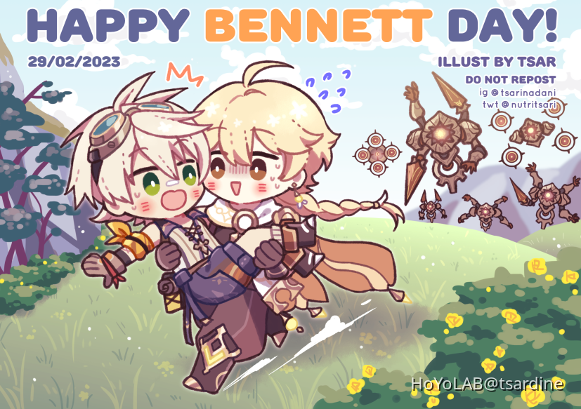 HAPPY BENNETT DAY! Genshin Impact | HoYoLAB