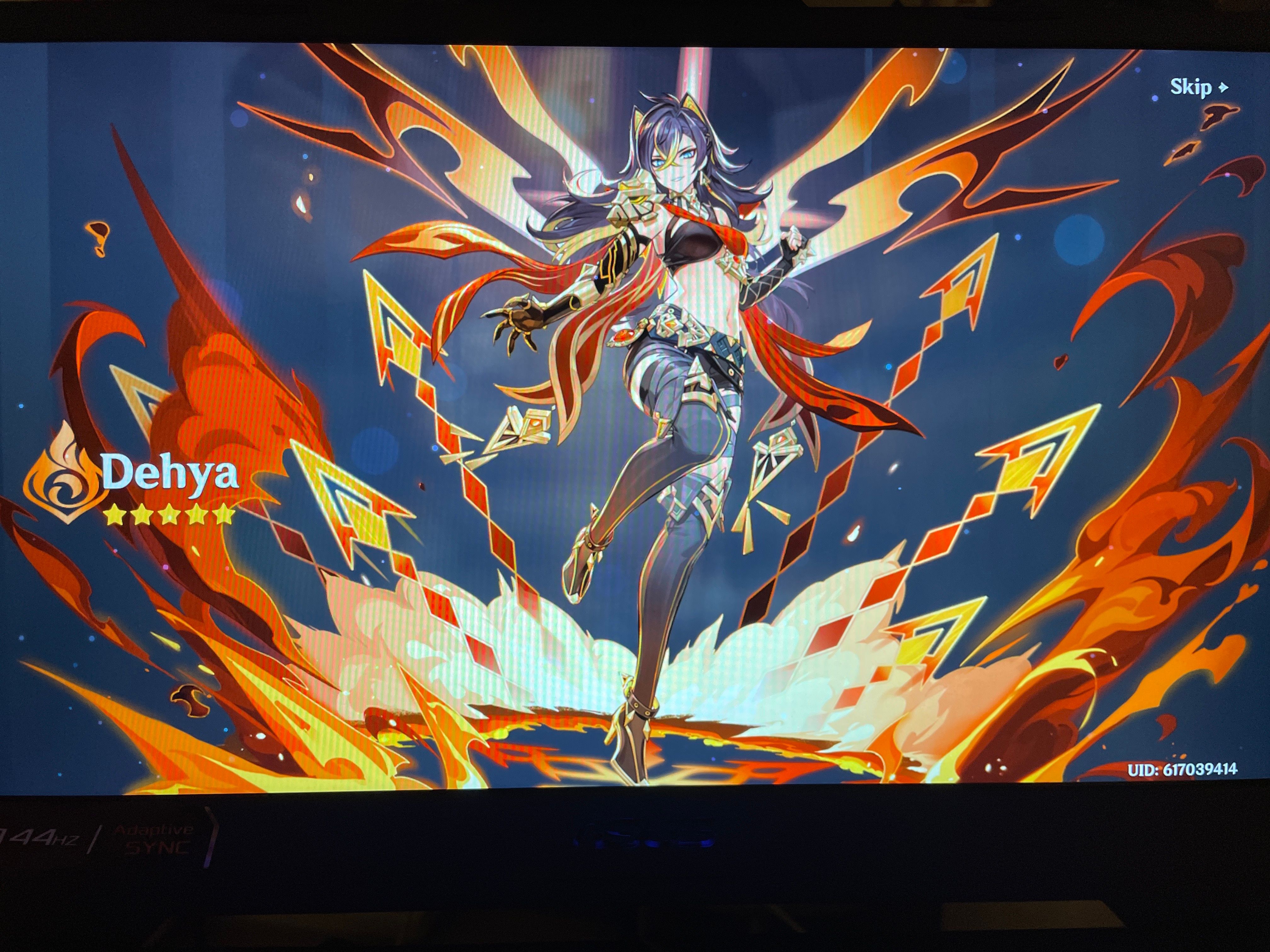 Pyro queen is home