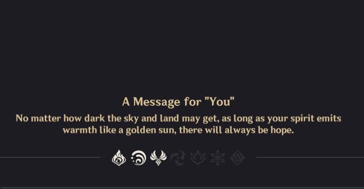 love this loading screen quote Genshin Impact | HoYoLAB