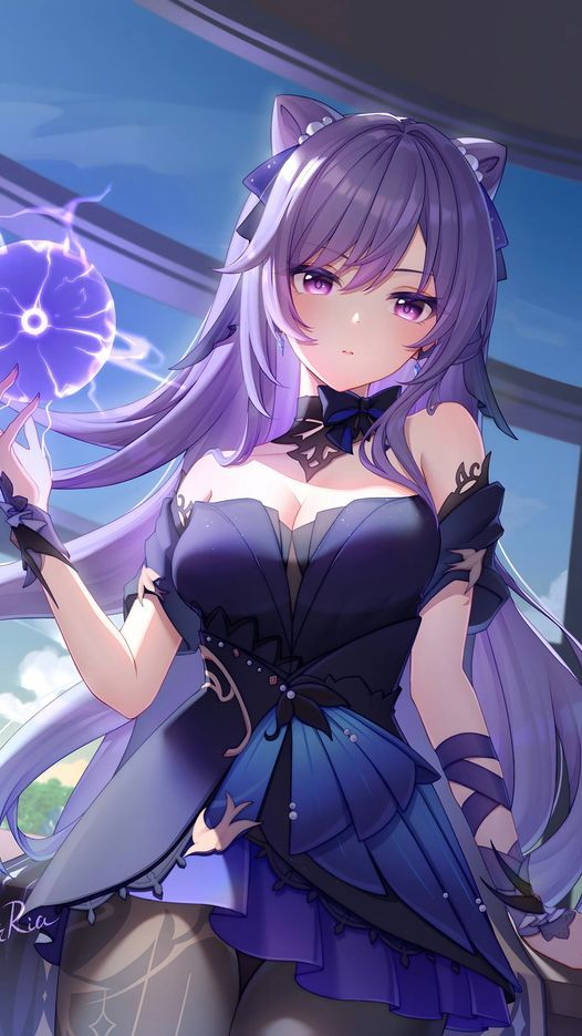 keqing fan art Genshin Impact | HoYoLAB