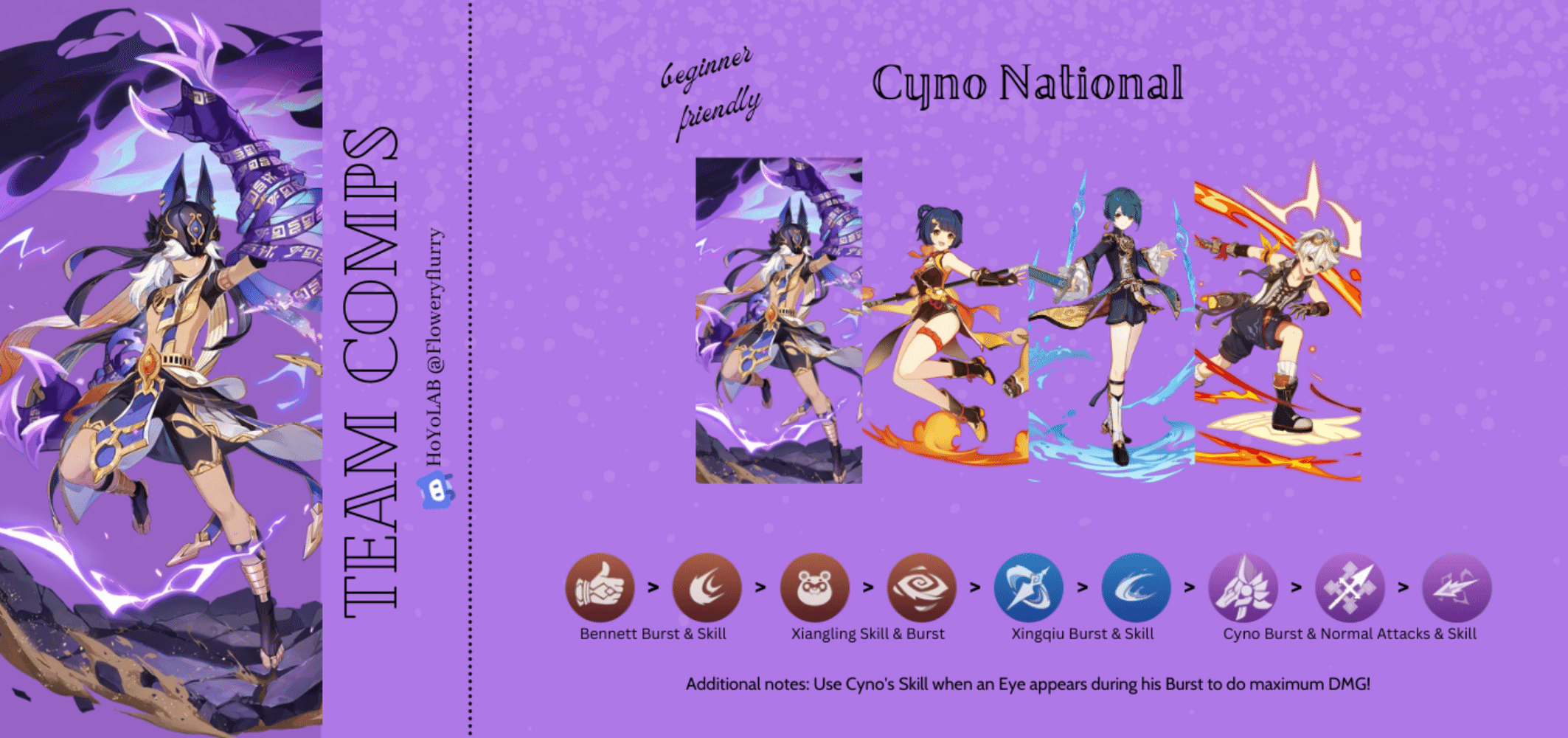 [Version 3.5] Cyno guide Genshin Impact | HoYoLAB