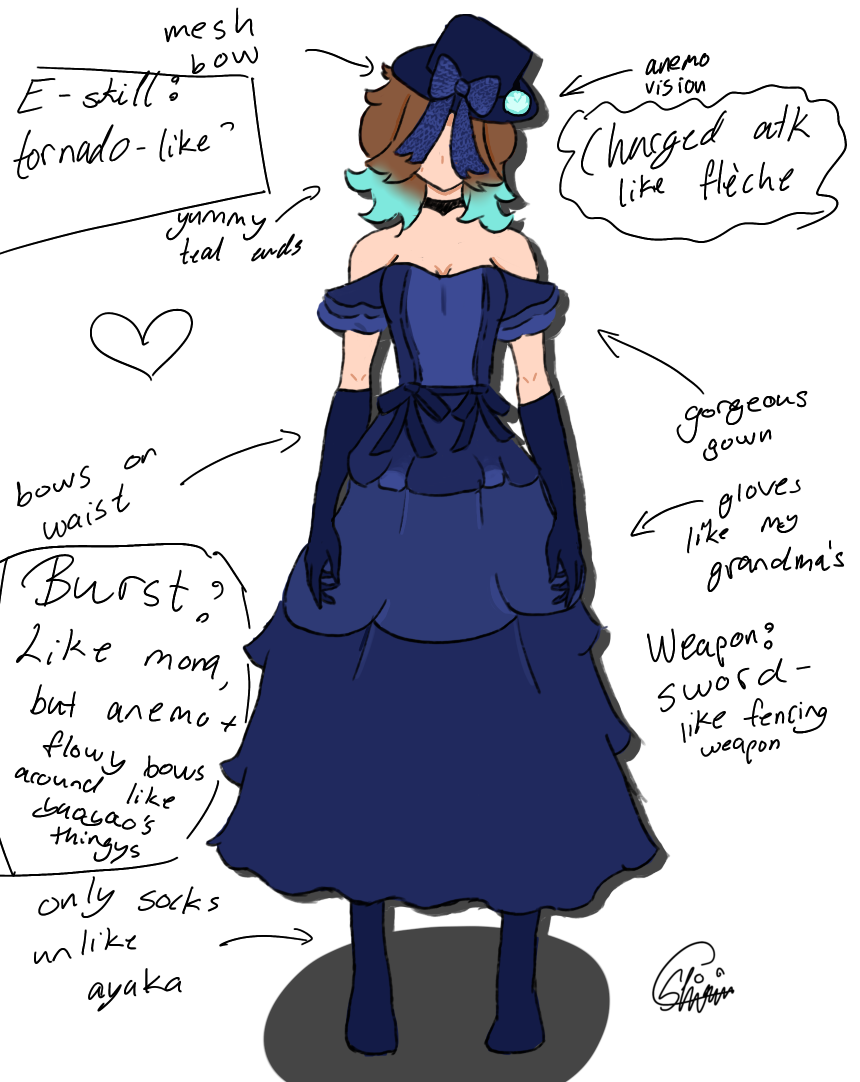 Fontaine style anemo char Genshin Impact | HoYoLAB