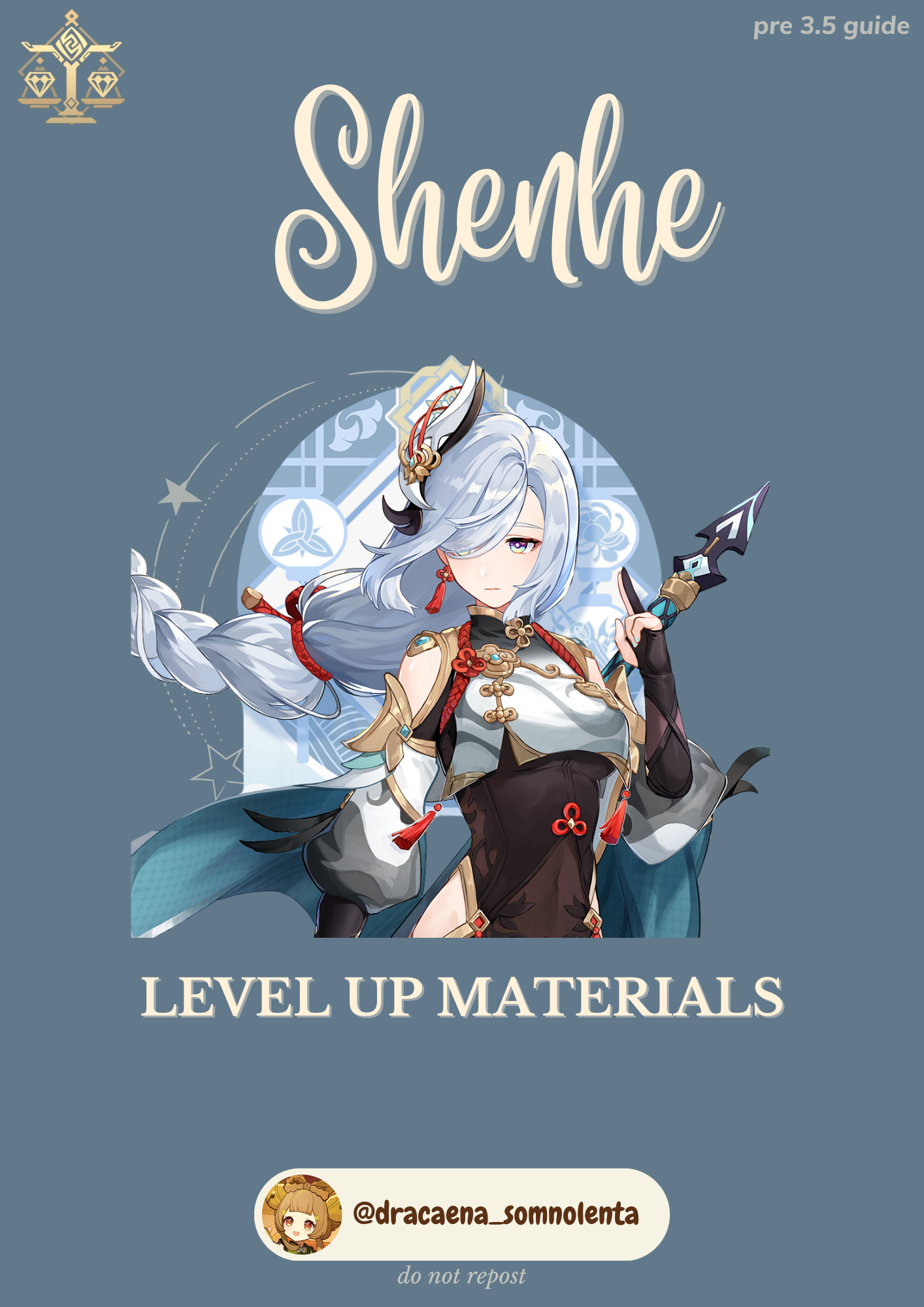 Shenhe Level Up Materials! Genshin Impact | HoYoLAB