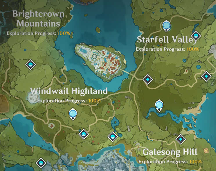 100% EXPLORATION Genshin Impact | HoYoLAB