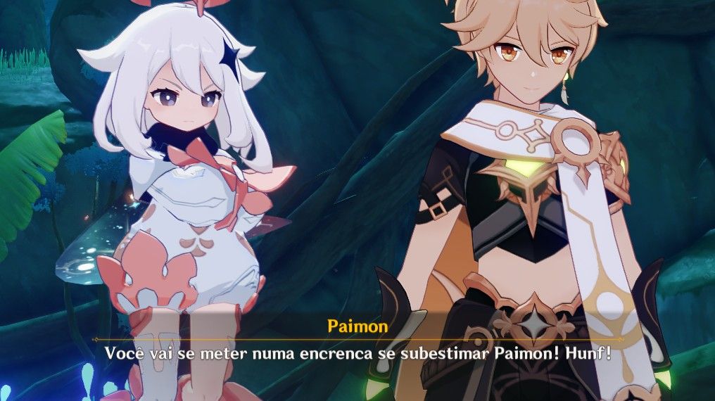 paimon mostrando quem e que manda Genshin Impact | HoYoLAB