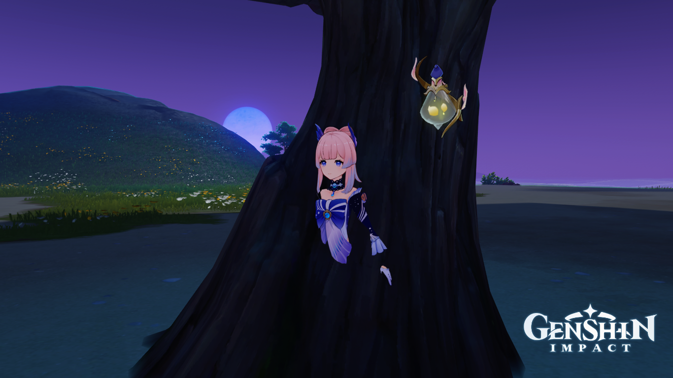 They forgot to give this tree collision Genshin Impact | HoYoLAB