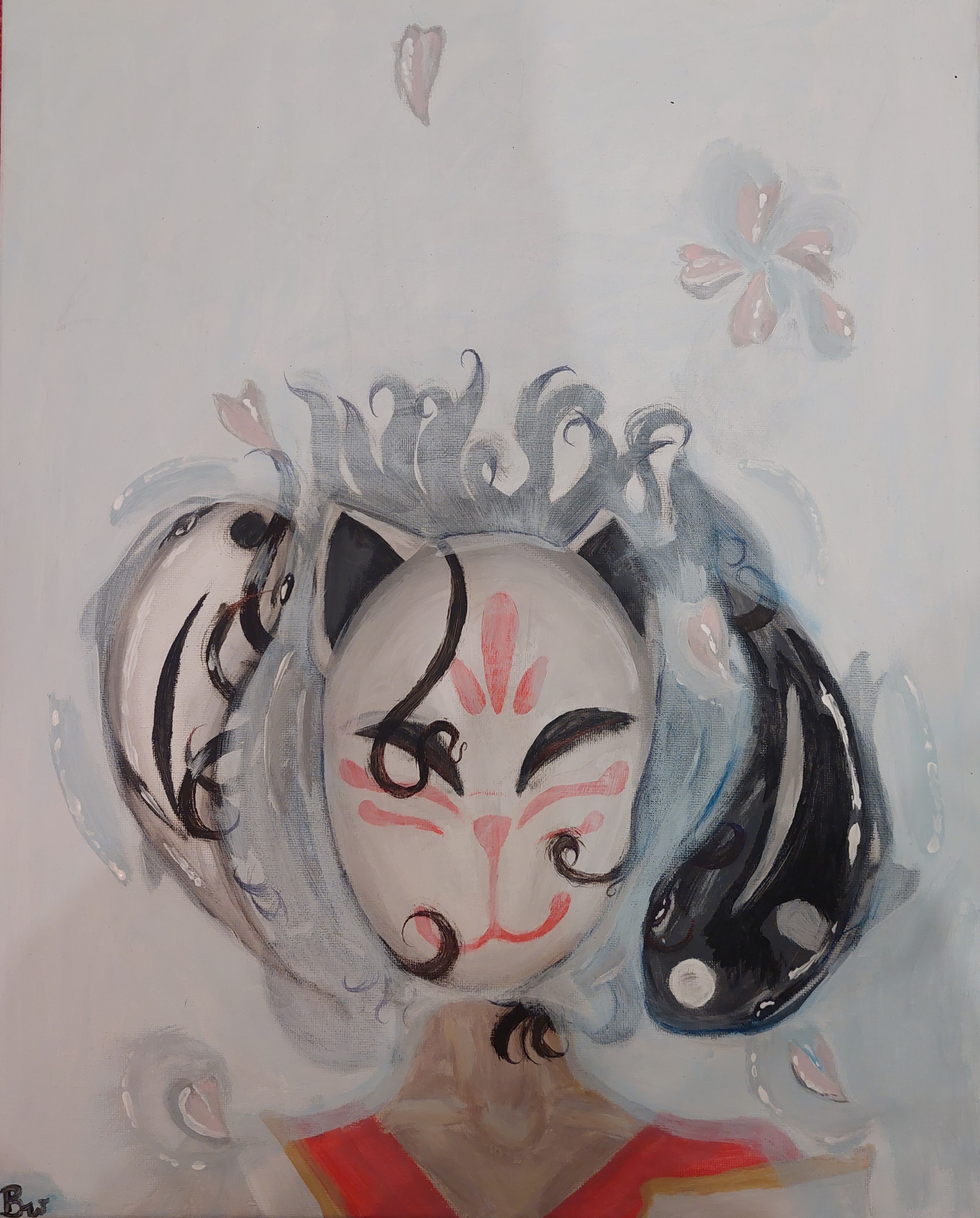 my hanachirusato painting :DD Genshin Impact | HoYoLAB