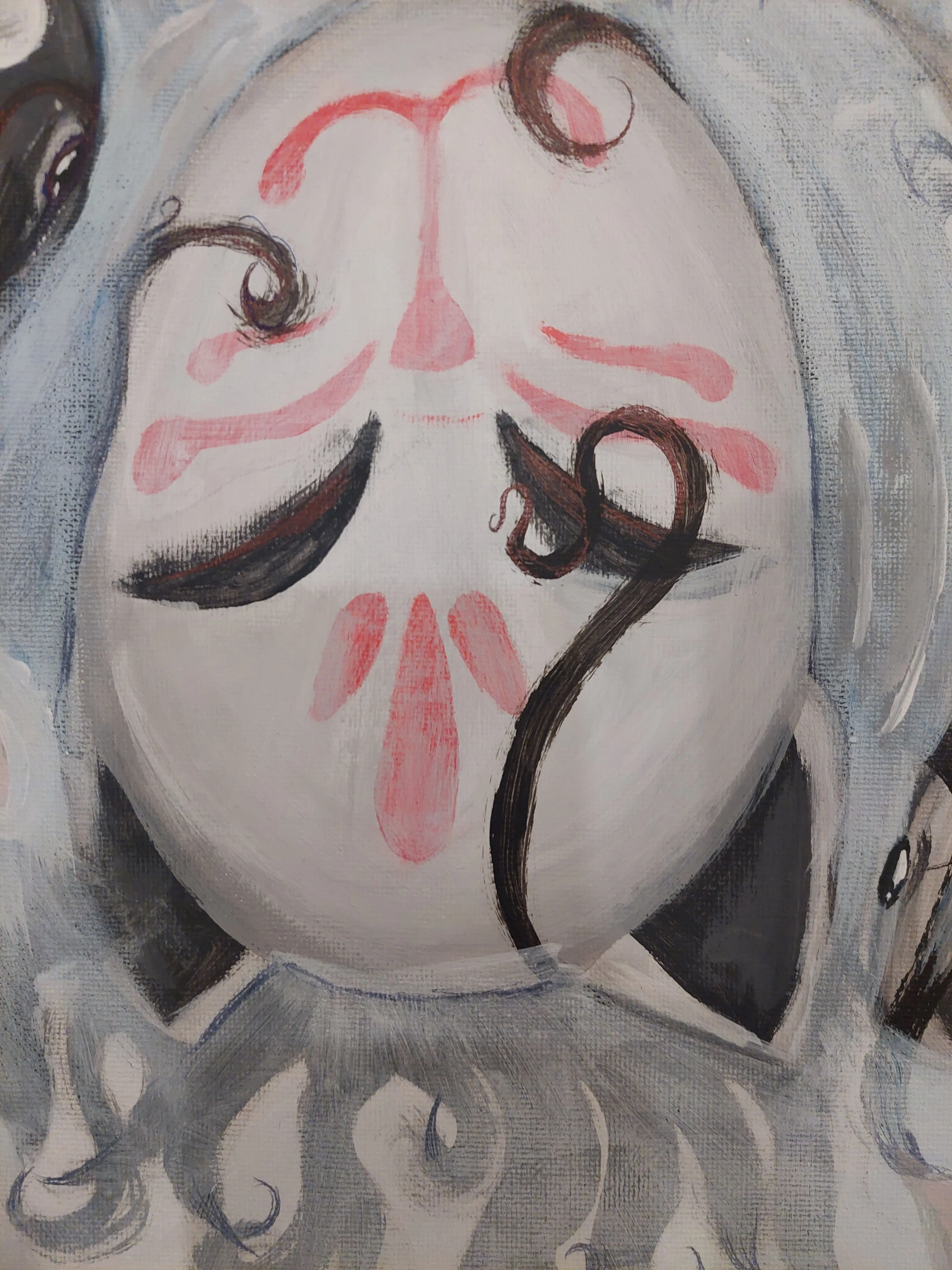 my hanachirusato painting :DD Genshin Impact | HoYoLAB