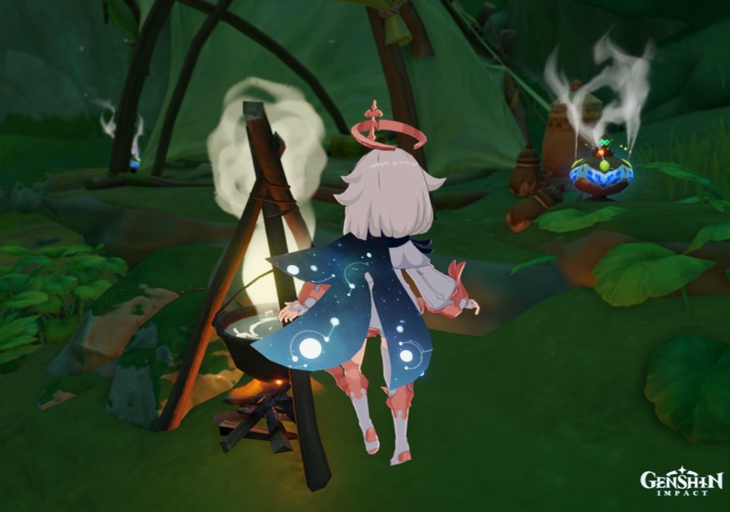 Paimon cooking bc Raiden can’t🥺 Genshin Impact | HoYoLAB