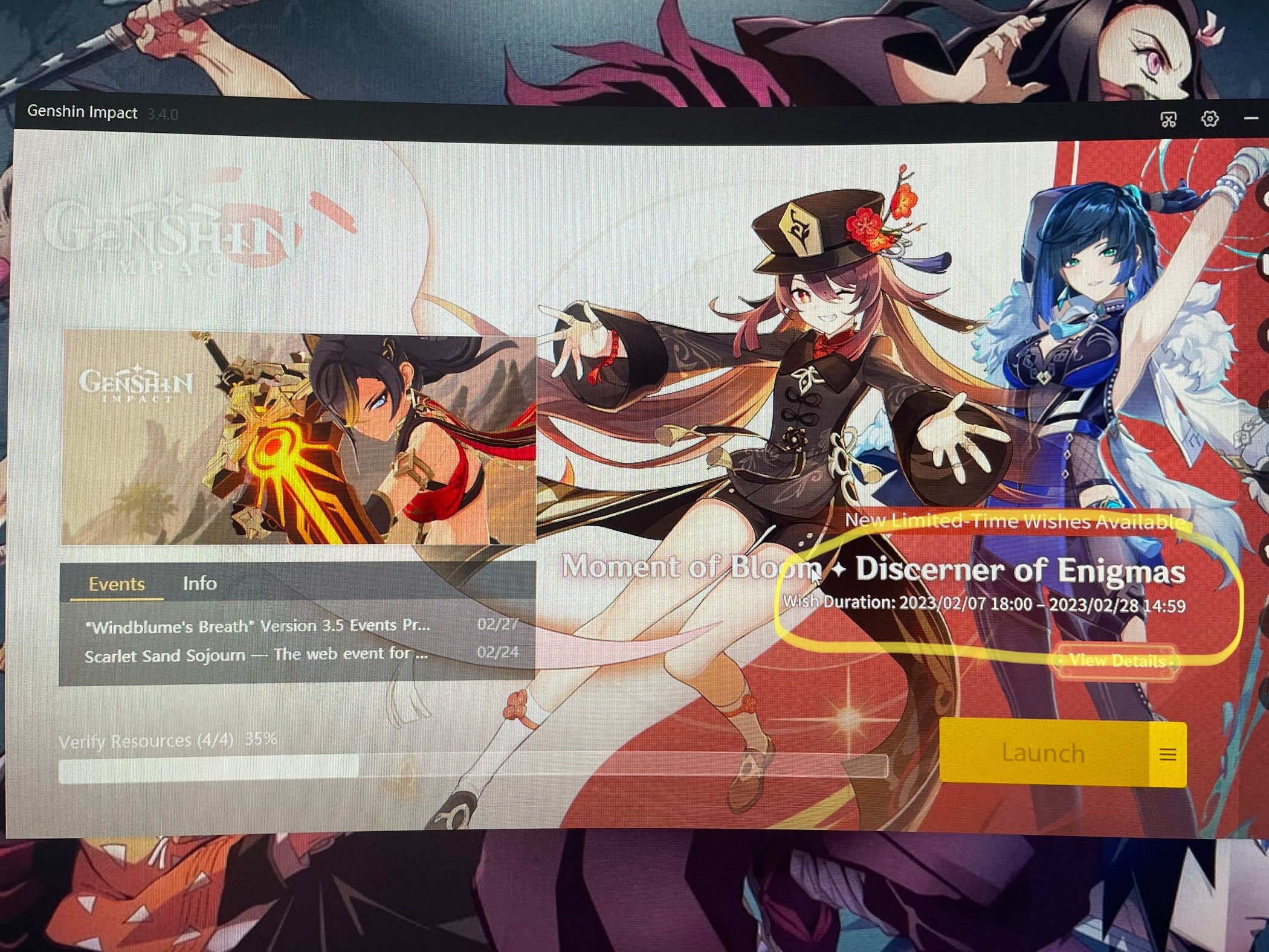 Hutao banner Genshin Impact | HoYoLAB