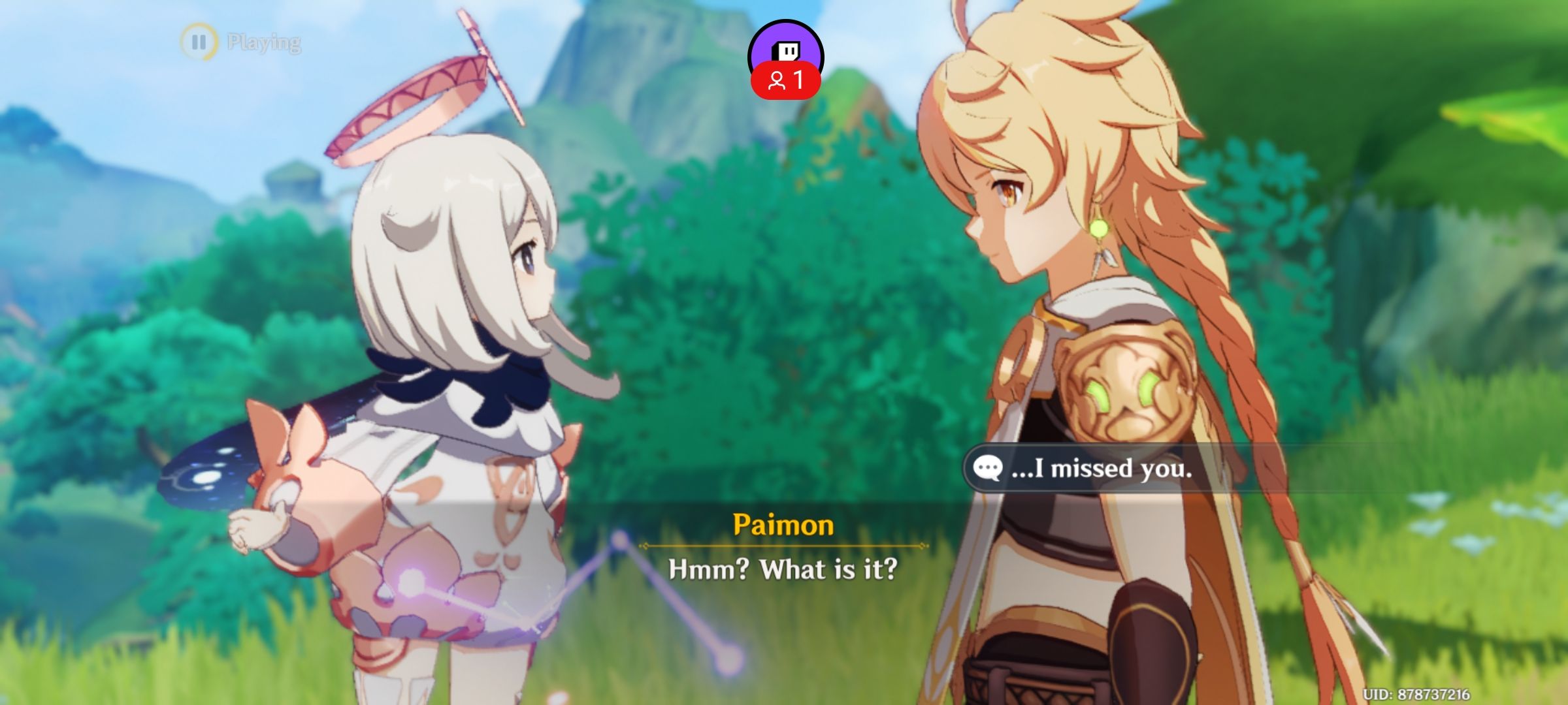 I missed you Paimon. Just Wholesome 🥹🫶 Genshin Impact | HoYoLAB