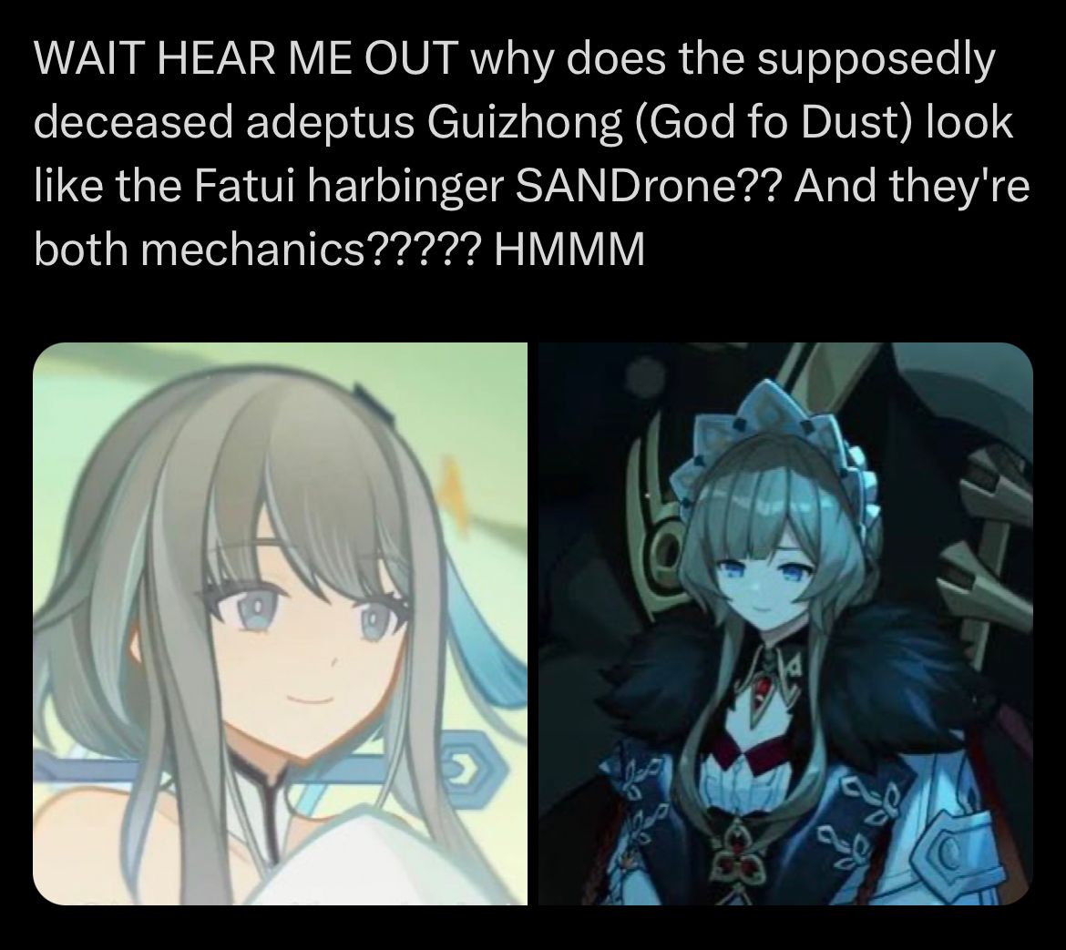 Guizhong = Sandrone Genshin Impact | HoYoLAB