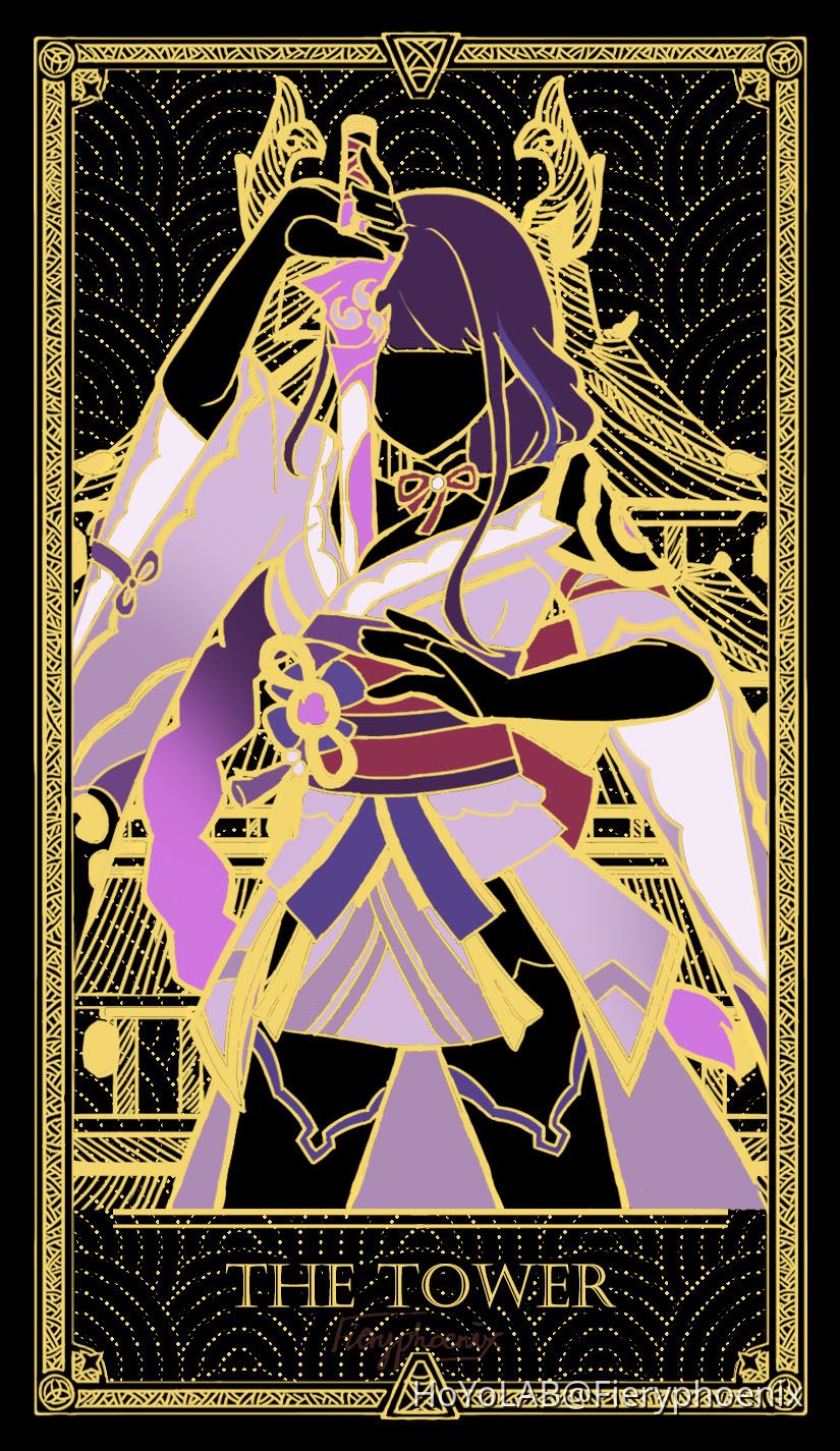Tarot cards - Raiden Shogun Genshin Impact | HoYoLAB