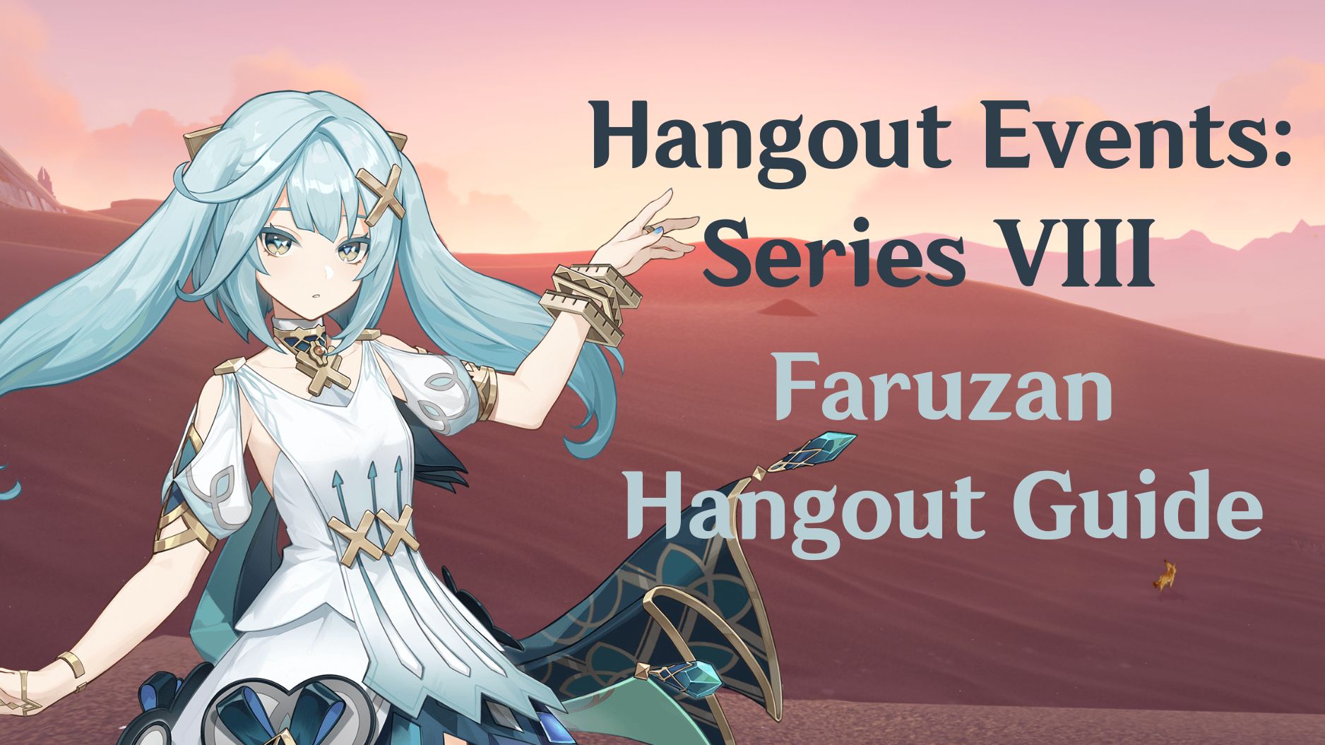 [Version 3.5] Faruzan Hangout Event Guide + Achievements Genshin Impact | HoYoLAB