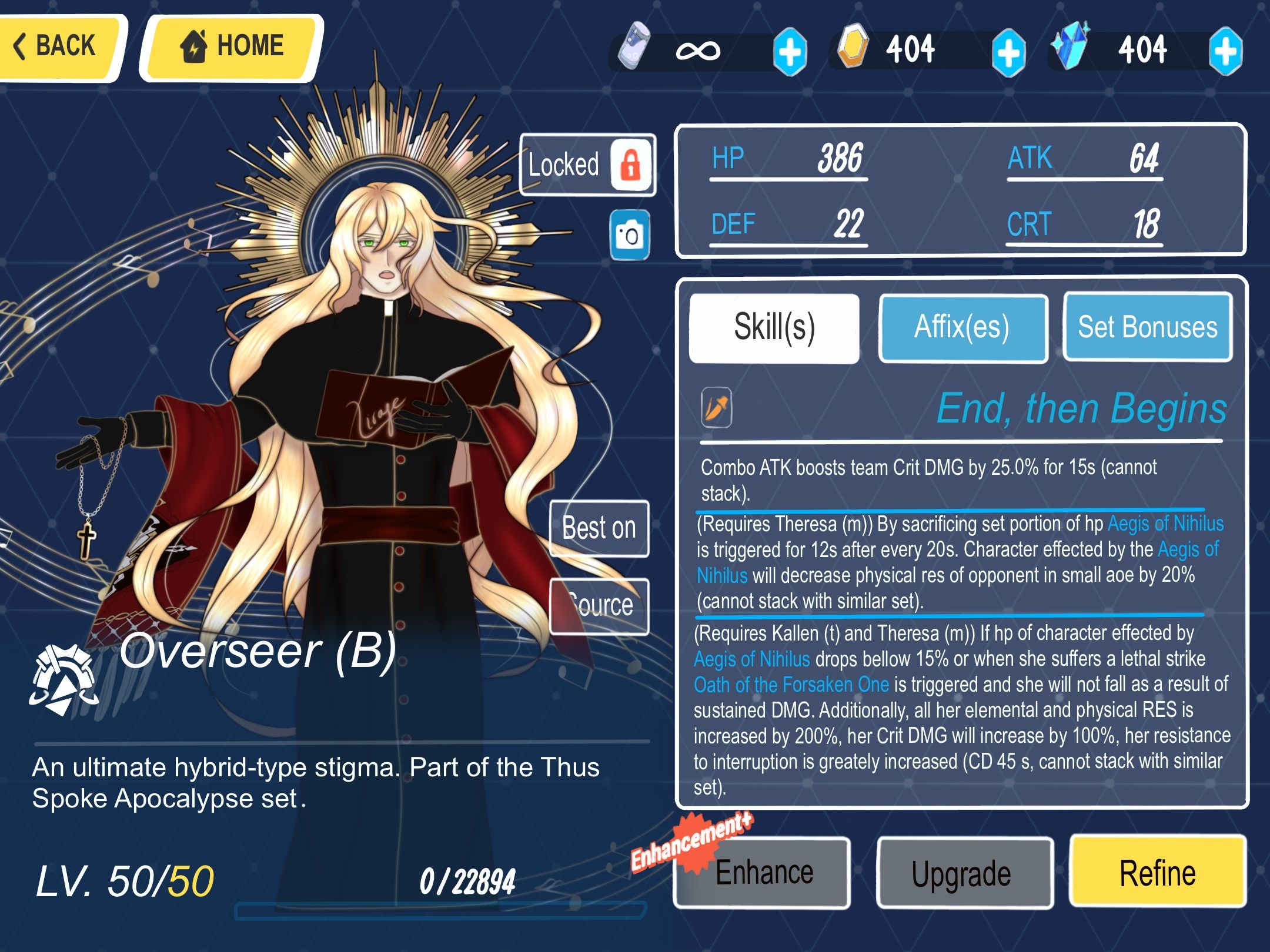 Otto as Handel B Honkai Impact 3rd | HoYoLAB