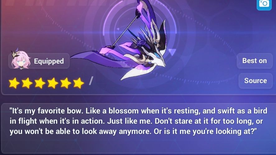 Do y’all read weapon desc ? Honkai Impact 3rd | HoYoLAB