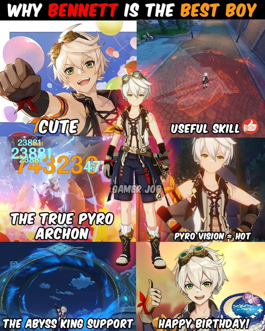 Why Bennett is the Best Boy Genshin Impact | HoYoLAB