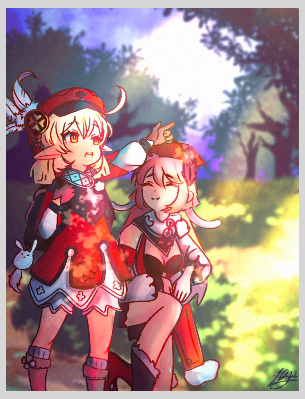 Pyro Girls Adventure! Genshin Impact | HoYoLAB