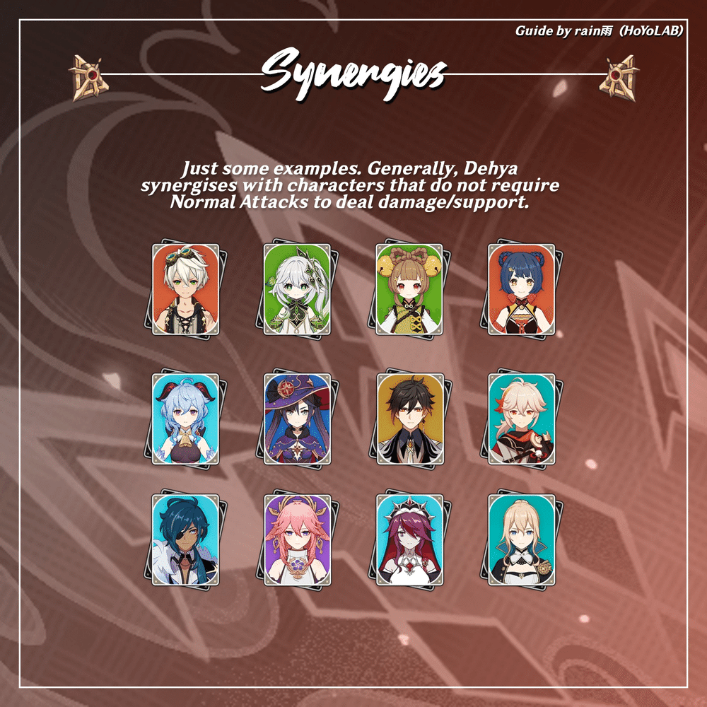 [V3.5] "Dehya: Flame-Mane" Guide (Build, Teams, Playstyle) Genshin Impact | HoYoLAB