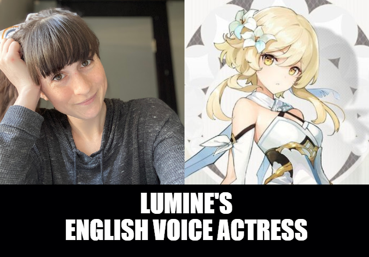 Shoutout to Sarah Miller-Crews, the English VA for Lumine whose voiced ...