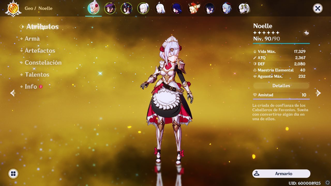 Noelle Arconte Geo Genshin Impact | HoYoLAB