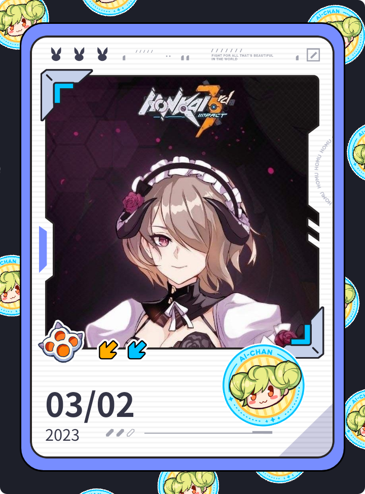 03/02 Diary -# Hyperion Today Honkai Impact 3rd | HoYoLAB