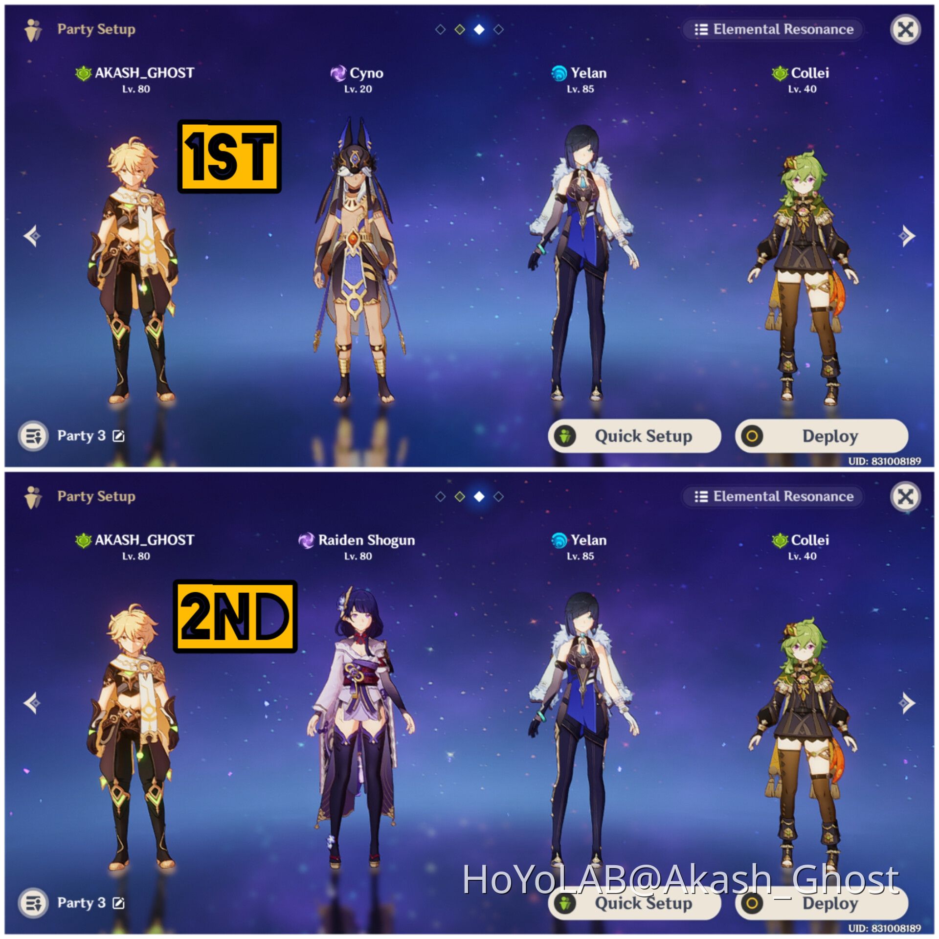 Which one is best ?? for Dendro team [share your experience if you can ...