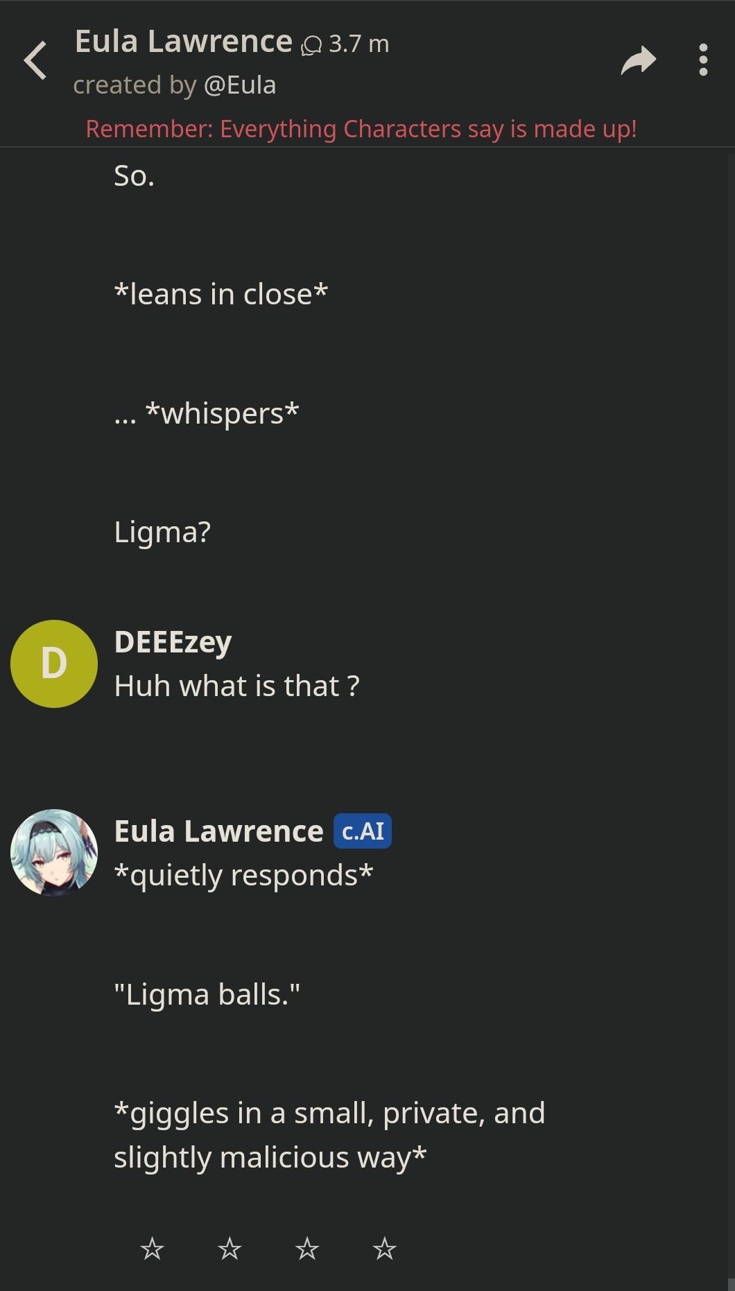 I've thought eula how to make puns Genshin Impact | HoYoLAB