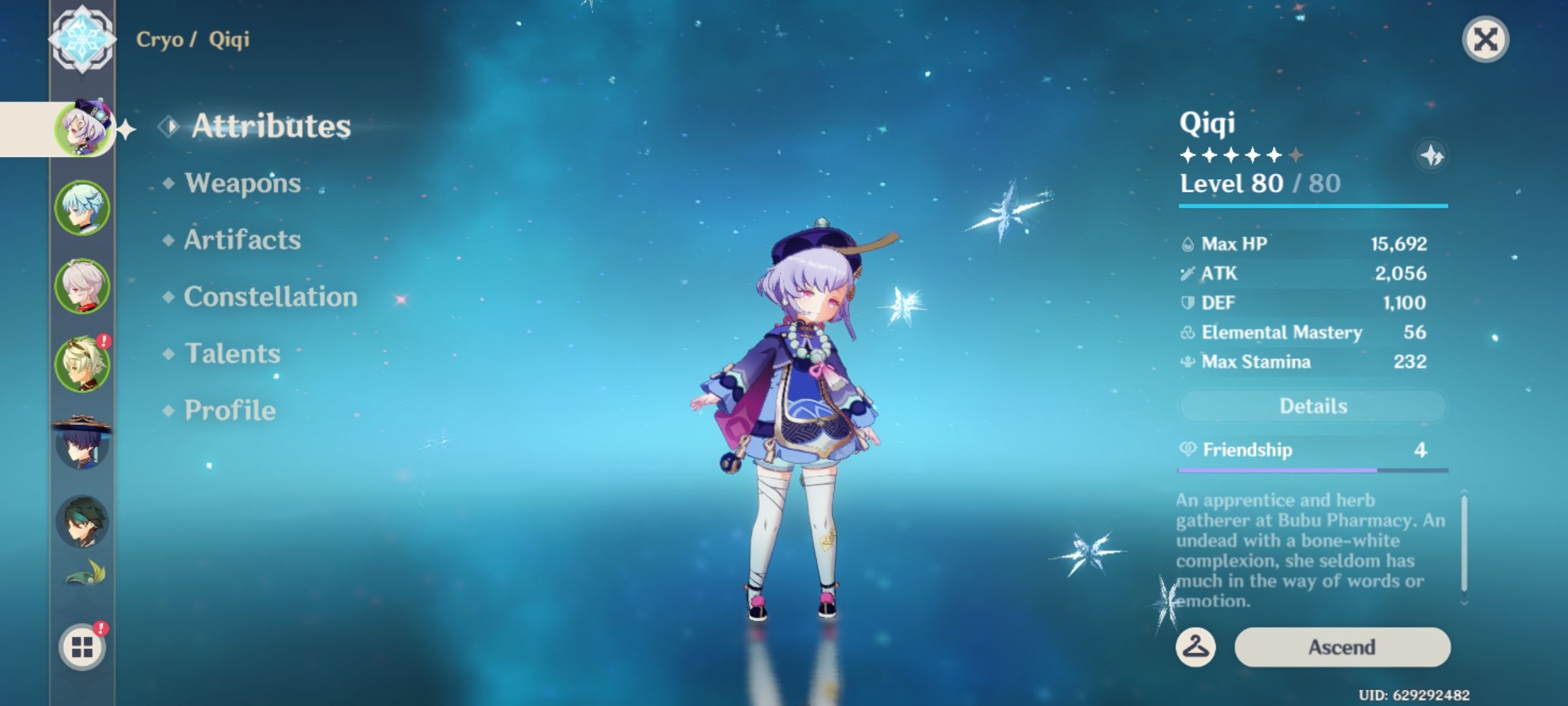 My DPS Qiqi build Genshin Impact | HoYoLAB