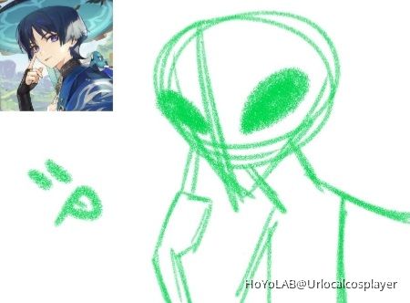 Scara drawing Genshin Impact | HoYoLAB