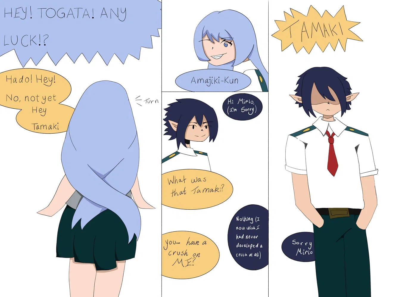 MHA comic I made a while back Genshin Impact | HoYoLAB