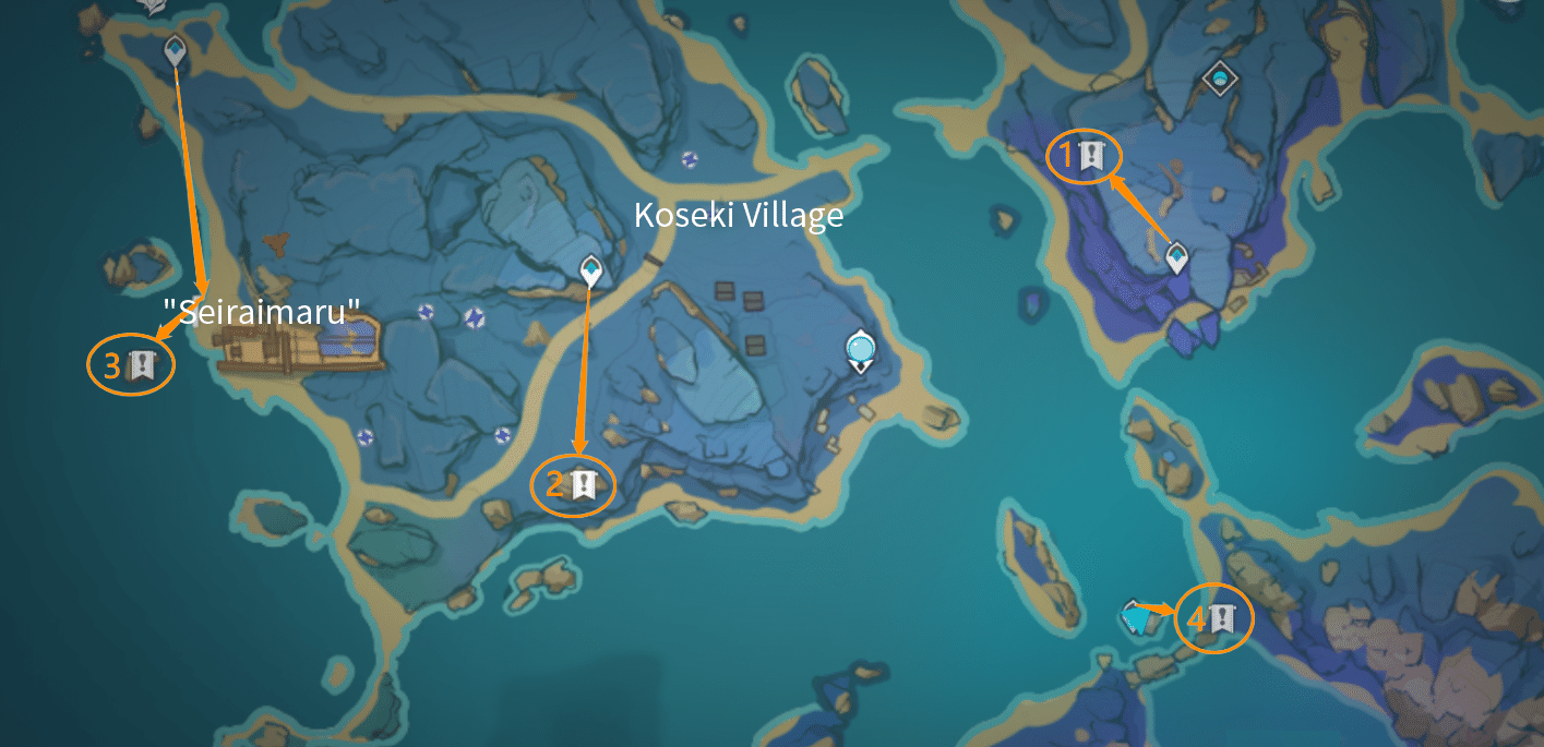 "Seirai Island in Inazuma" World Quest-Reminiscence of Seirai Genshin ...