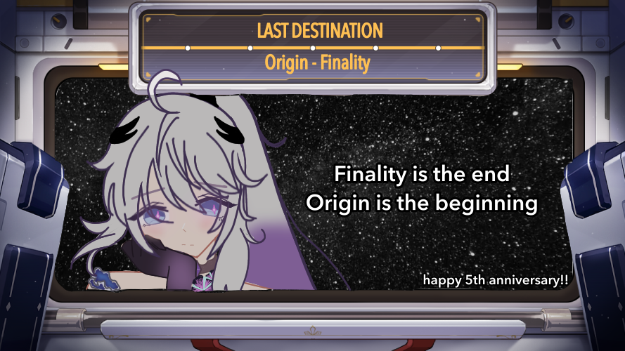 Finality is the end, Origin is the beginning Honkai Impact 3rd | HoYoLAB
