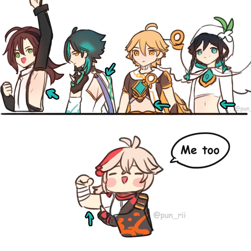 anemo boys Genshin Impact | HoYoLAB