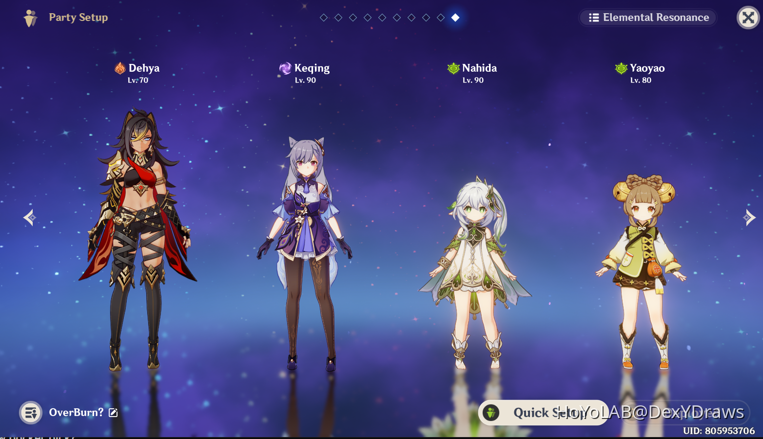 Experimental Overburn with EM Dehya (2) Genshin Impact | HoYoLAB