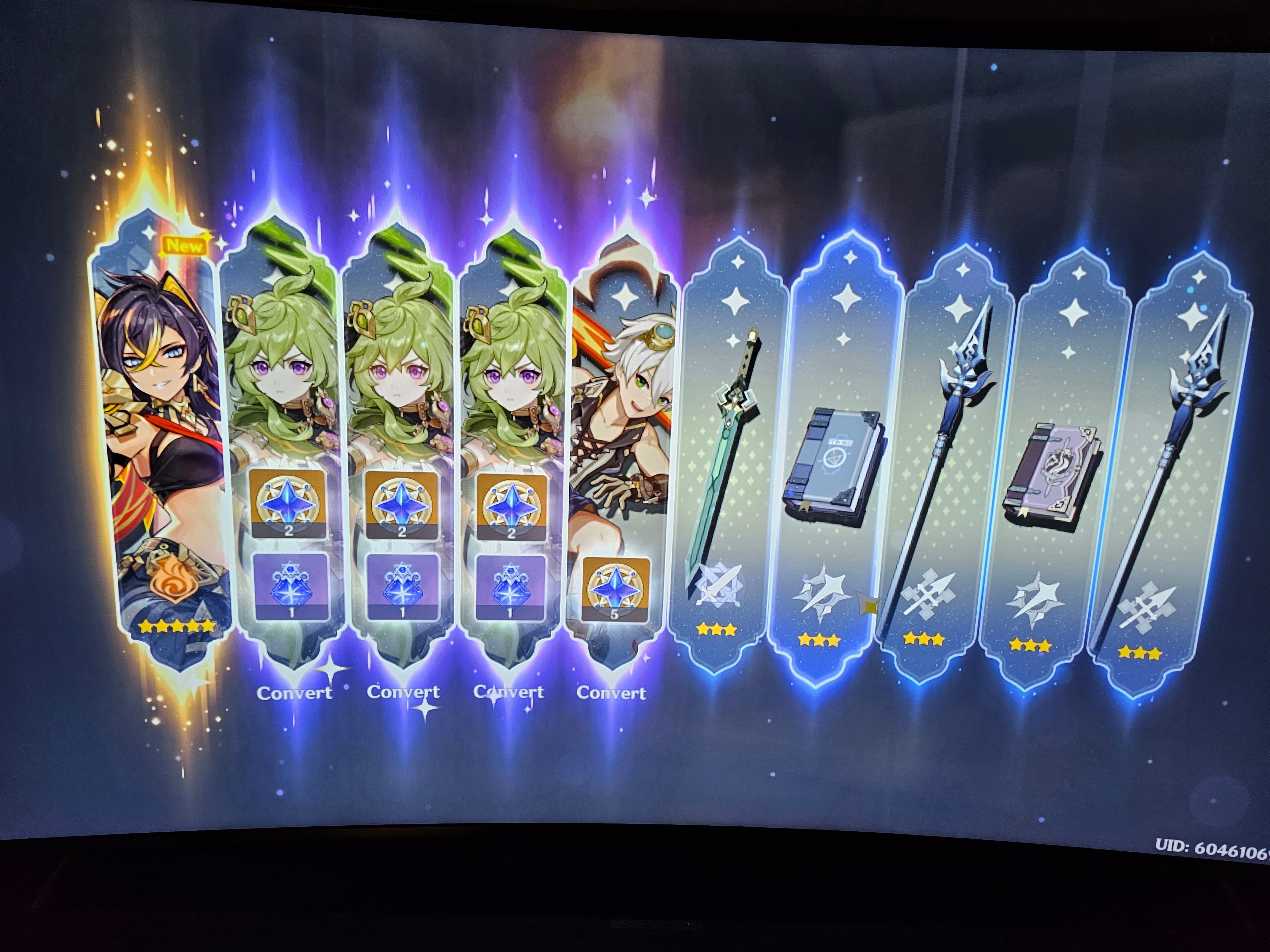 5 Characters pull at once! Genshin Impact | HoYoLAB