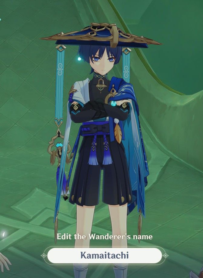 naming the wanderer Genshin Impact | HoYoLAB