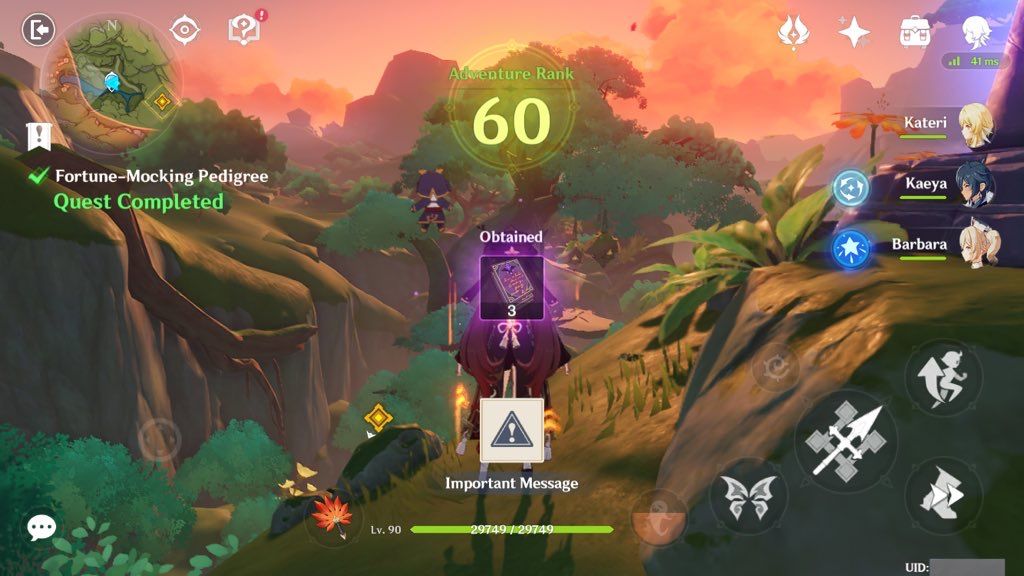 I hit adventure rank 60 Genshin Impact | HoYoLAB